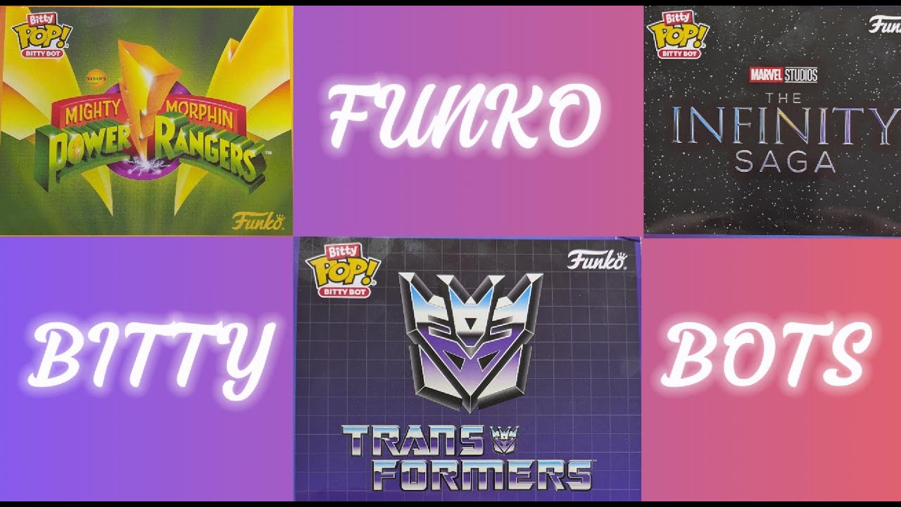 Funko bitty pop bots - YouTube