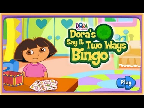 Dora's Sat It Two Ways Bingo Game - Dora The Explorer - YouTube