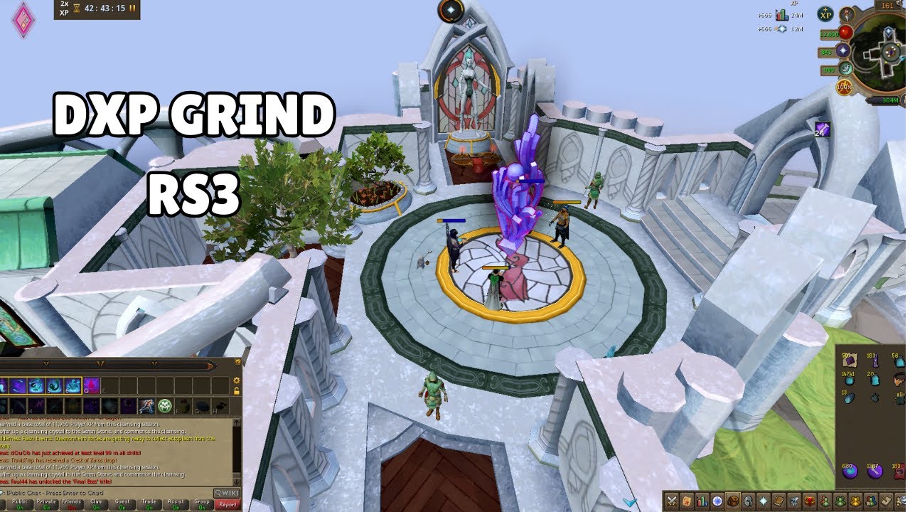 Runescape 3 Double XP Grind! - YouTube