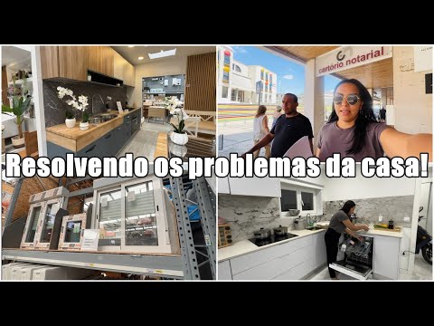 Resolvendo problemas da casa abandonada | ESCOLHEMOS A COZINHA😍 Vamos precisar comprar janelas!
