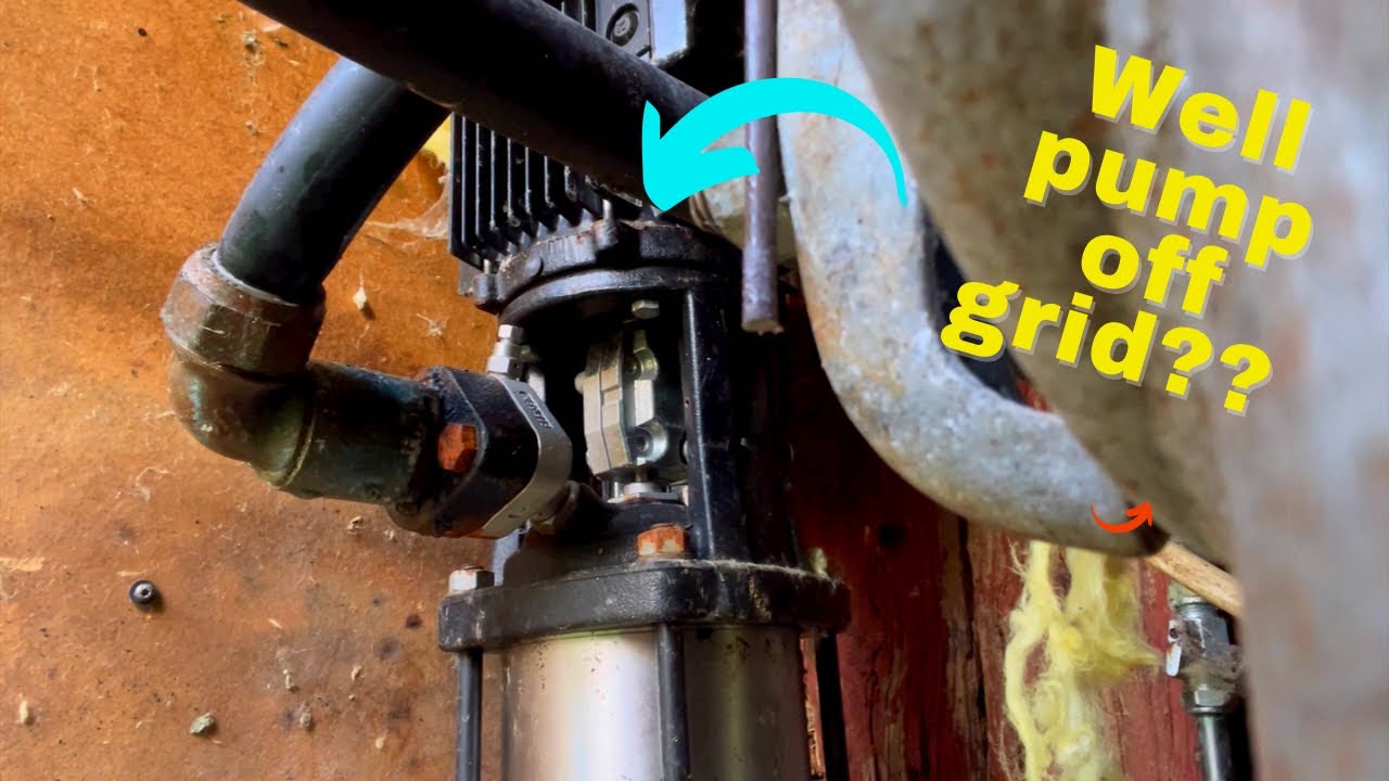 Trying my 3 phase well pump off grid with my solax hybride inverter ...