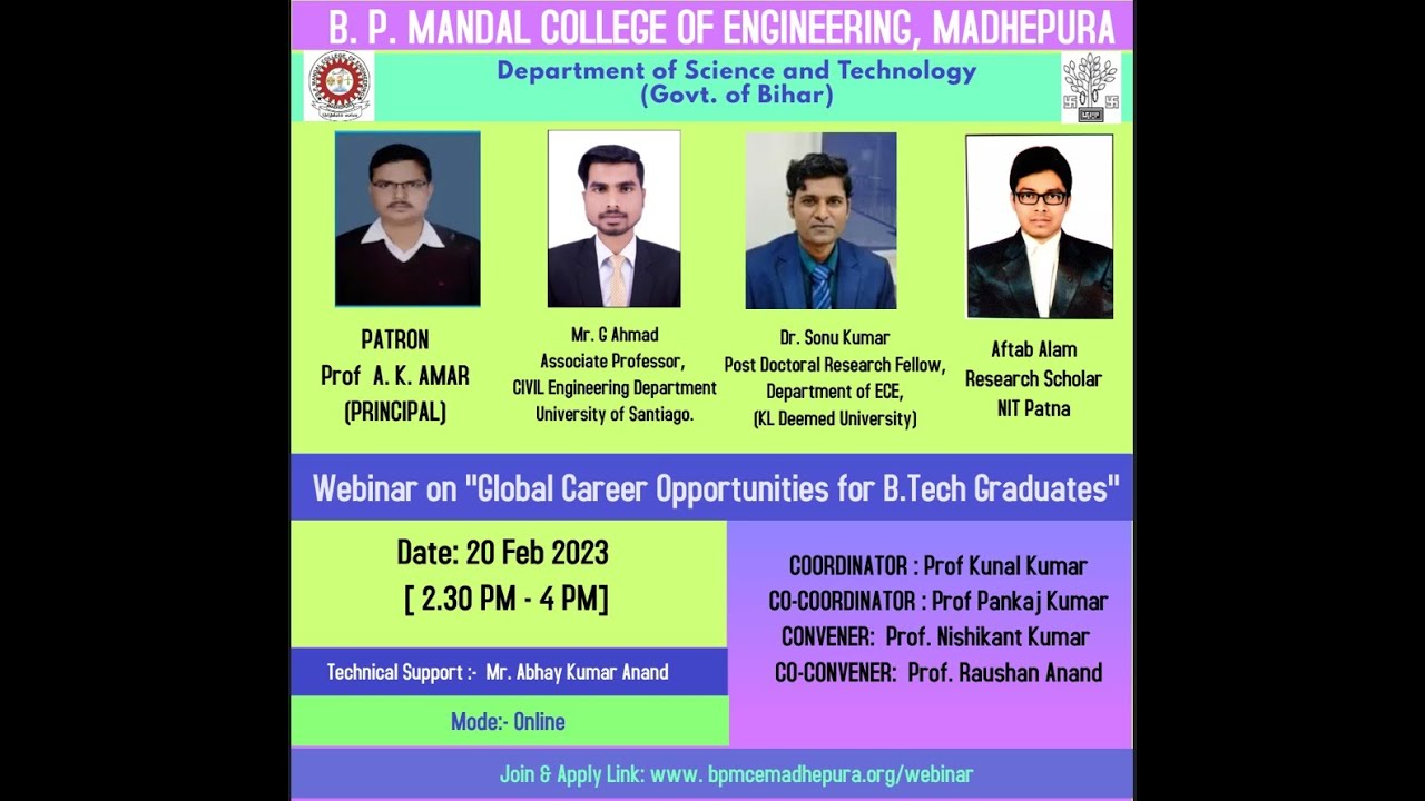 Global Career Opportunities for B.Tech. Graduates #training #jobs # ...
