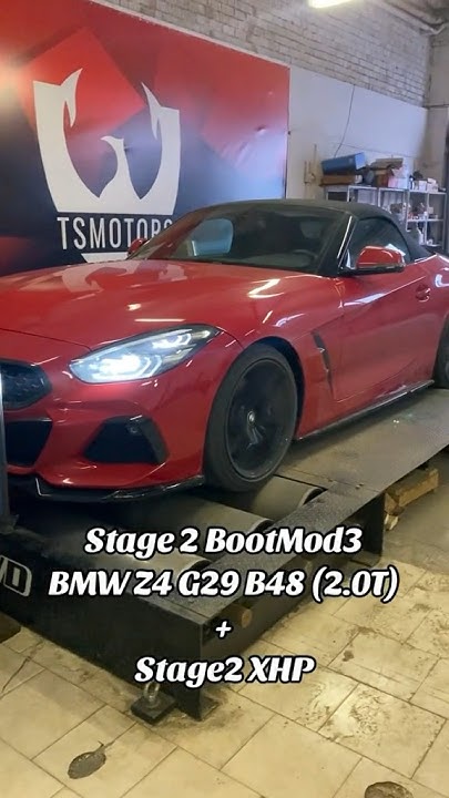 BMW Z4 G29 B48 (2.0T), Stage2 BootMod3 + Stage2 XHP - YouTube