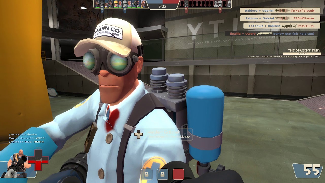 Team Fortress 2 Heavy Gameplay - YouTube