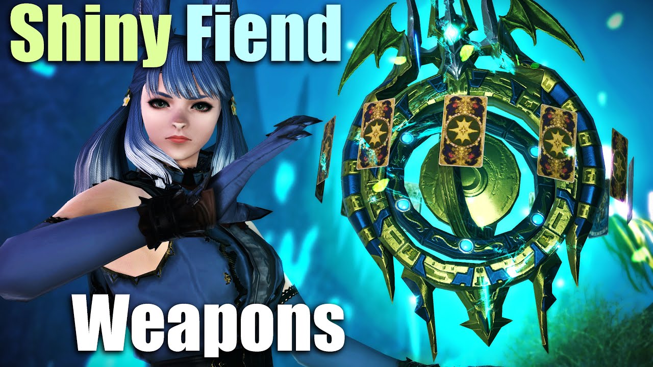 All Weapons Of The Fiend | Showcase in 4k/UHD - YouTube