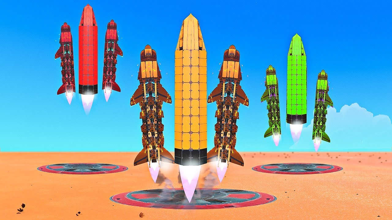 WHO HAS THE BEST REUSABLE ROCKET CHALLENGE!? - Trailmakers - YouTube