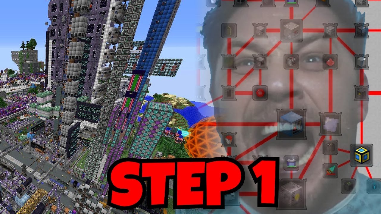 Taking on Minecraft’s EASIEST mod pack - YouTube