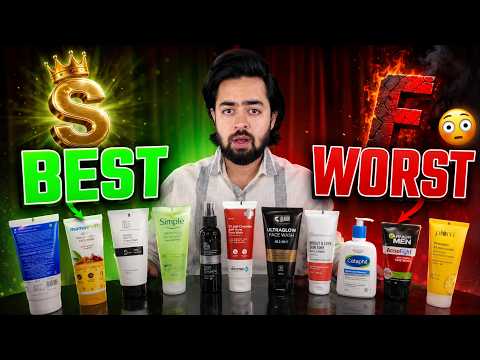Every Face Wash Ranked! S Tier to F Tier Honest Review 2026