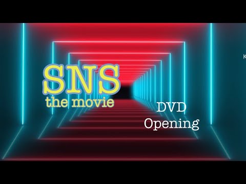 Opening DVD to SNS the Movie (2025/with blue DVD screen) - YouTube