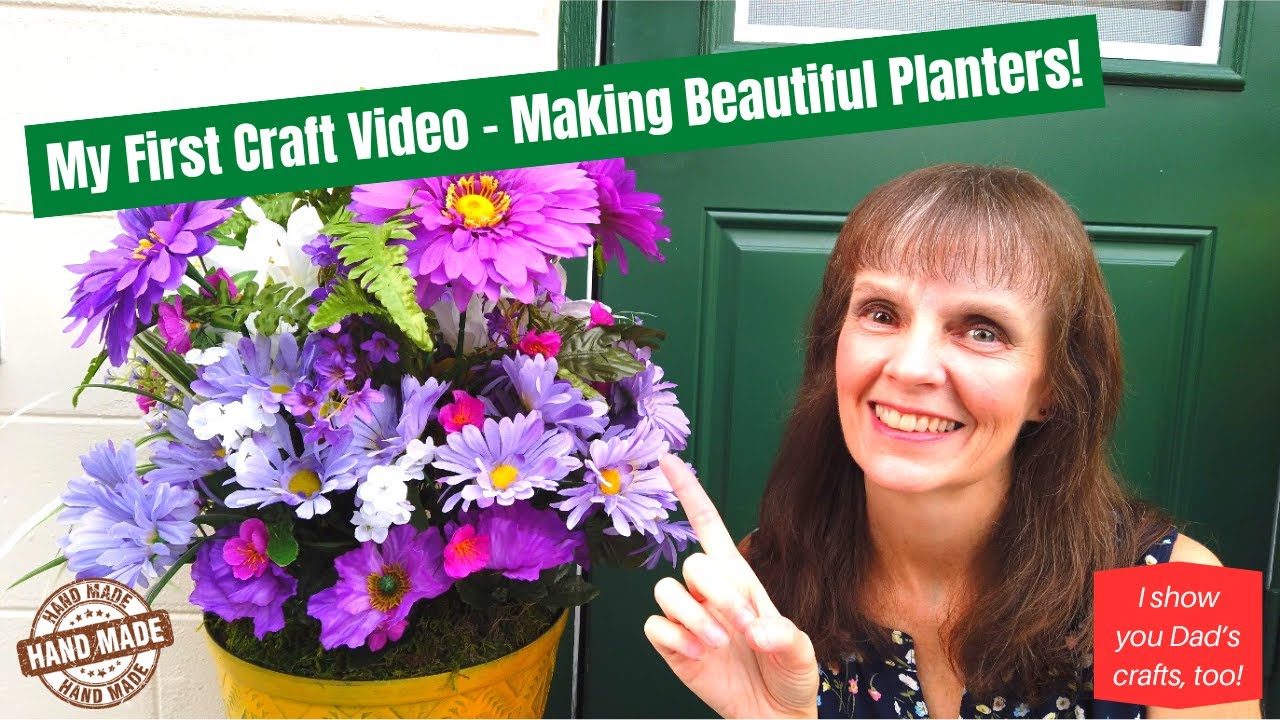 Celebrate Crafts - DIY Planters From Dollar Tree & Dollar General ...