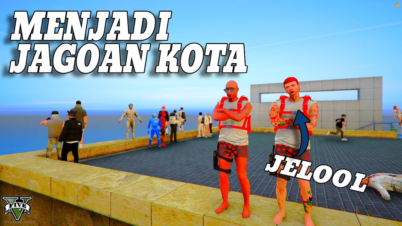 D3MON TIME !!! TONO & JELOOL MEMB4NTAI PARA JAGOAN DI KOTA !! - GTA V ROLEPLAY - YouTube