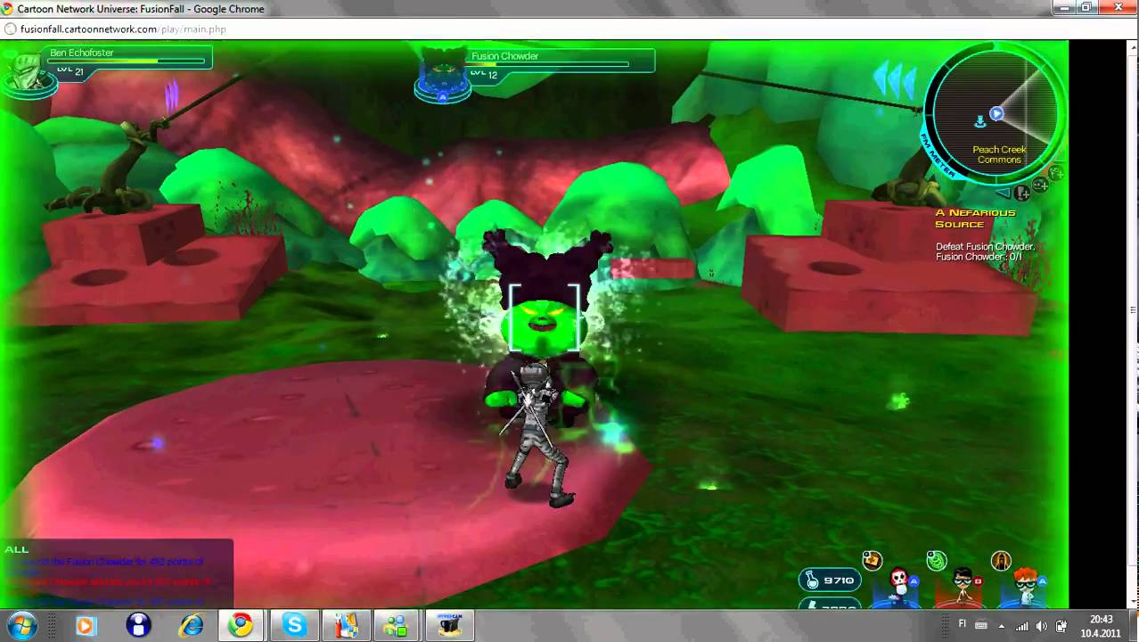 fusionfall fusion chowder - YouTube