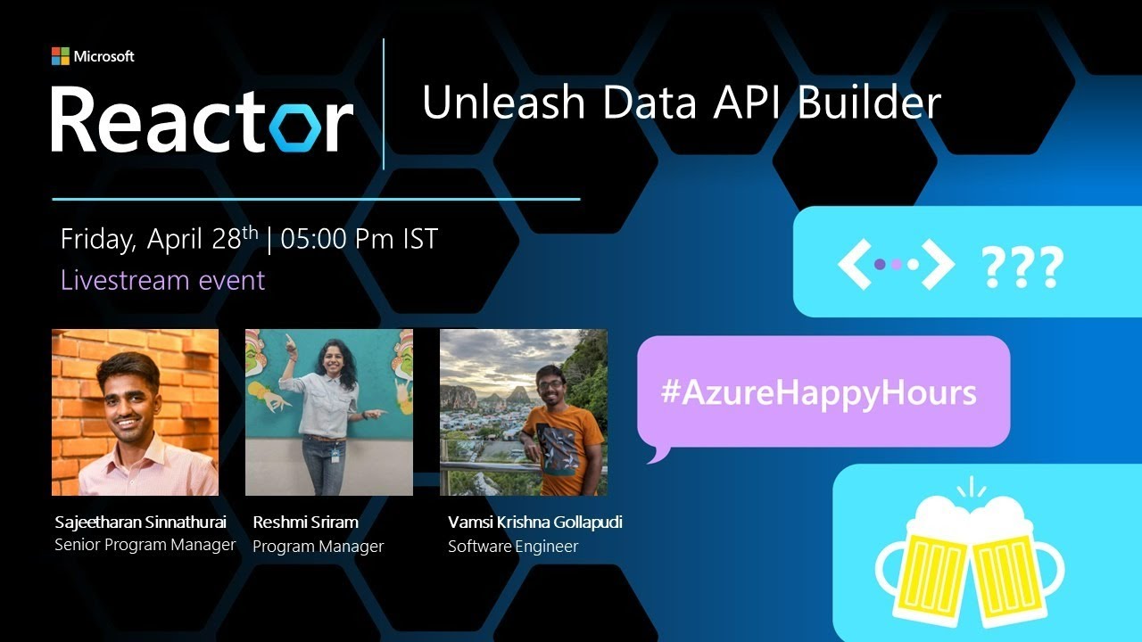 Unleash Data API Builder | #Azurehappyhours - YouTube