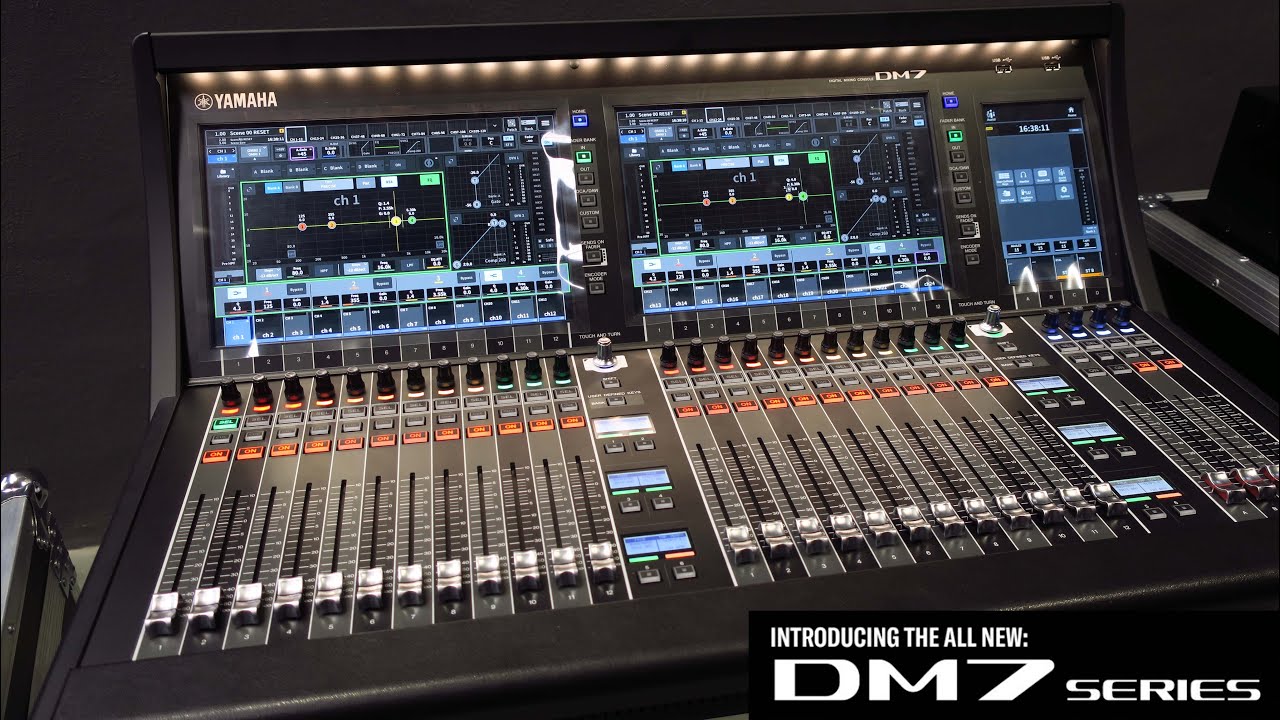 CONSOLA DE AUDIO DIGITAL YAMAHA DM7 - 1. DESCRIPCIÓN, FUNCIONES Y ...