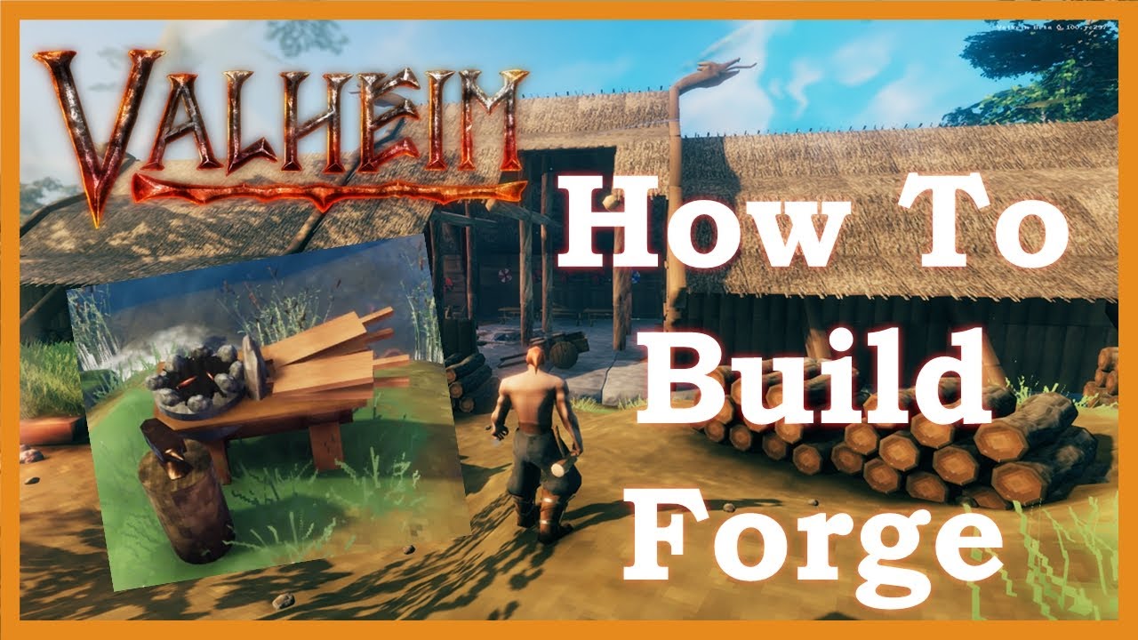 Valheim How To Build Forge | Bronze Age - YouTube