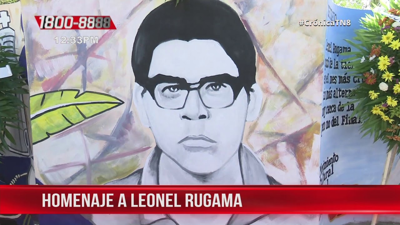 Juventud Sandinista rinde homenaje al poeta guerrillero Leonel Rugama ...