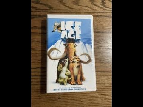 Opening To Ice Age (2002) VHS - Reversed!