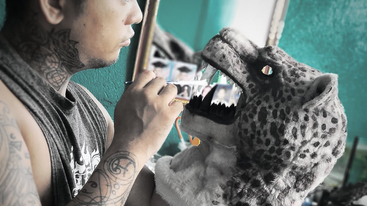 Tekken Armor King cosplay mask the making#cosplay #armorking#tekken# ...