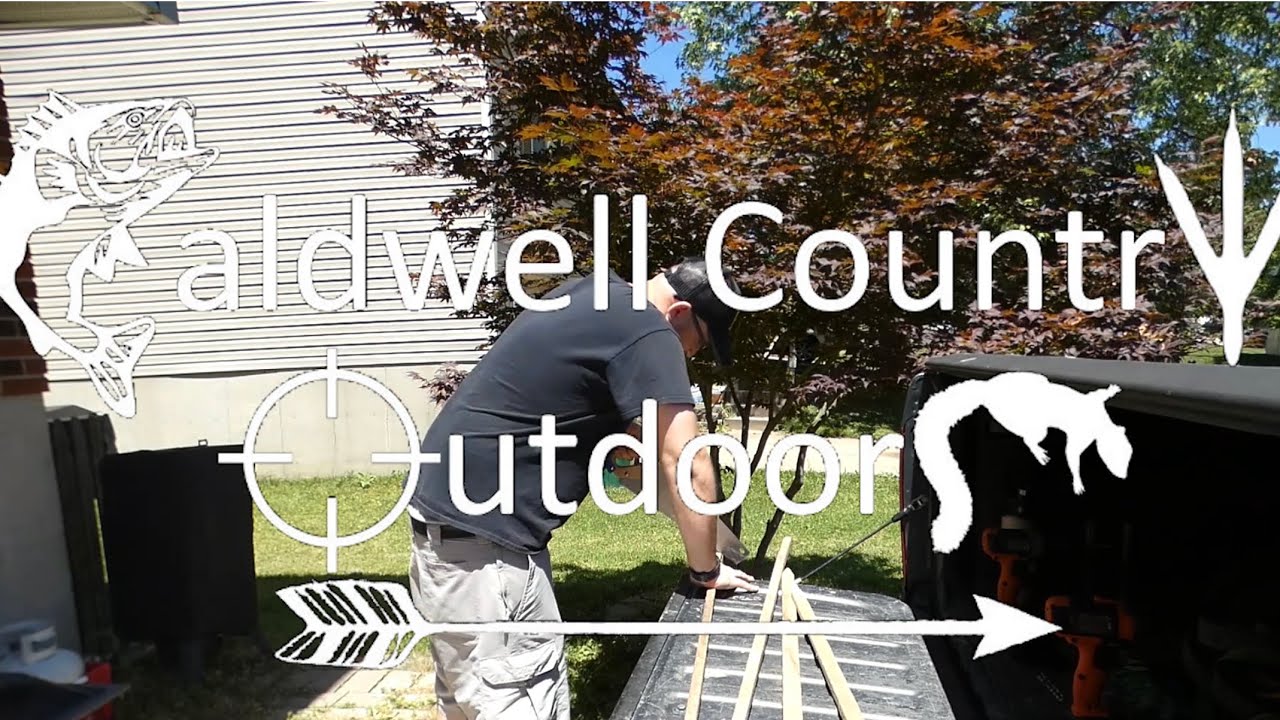 HOW TO - Build Your Own Shooting Sticks - YouTube