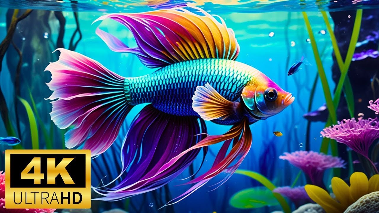 24 Hours Of Beautiful Coral Reef Fish 4K (ULTRA HD) - Relaxing Ocean ...