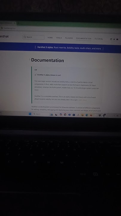 what is hardhat? how to write smart contract using hardhat?#javascript #hardhat #solidity - YouTube