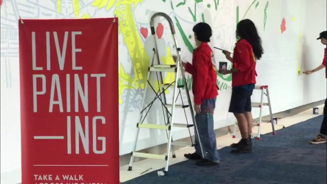 Live Painting Mural Art - YouTube