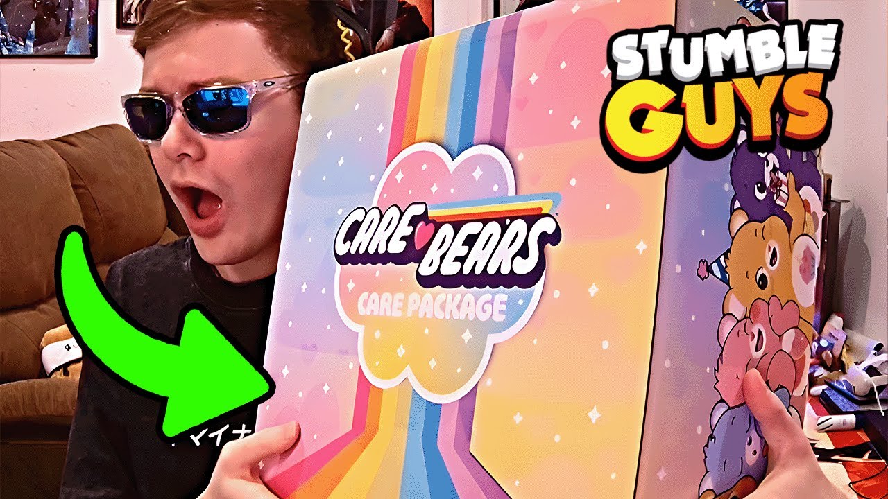 STUMBLE GUYS SENT ME A CARE PACKAGE! - YouTube