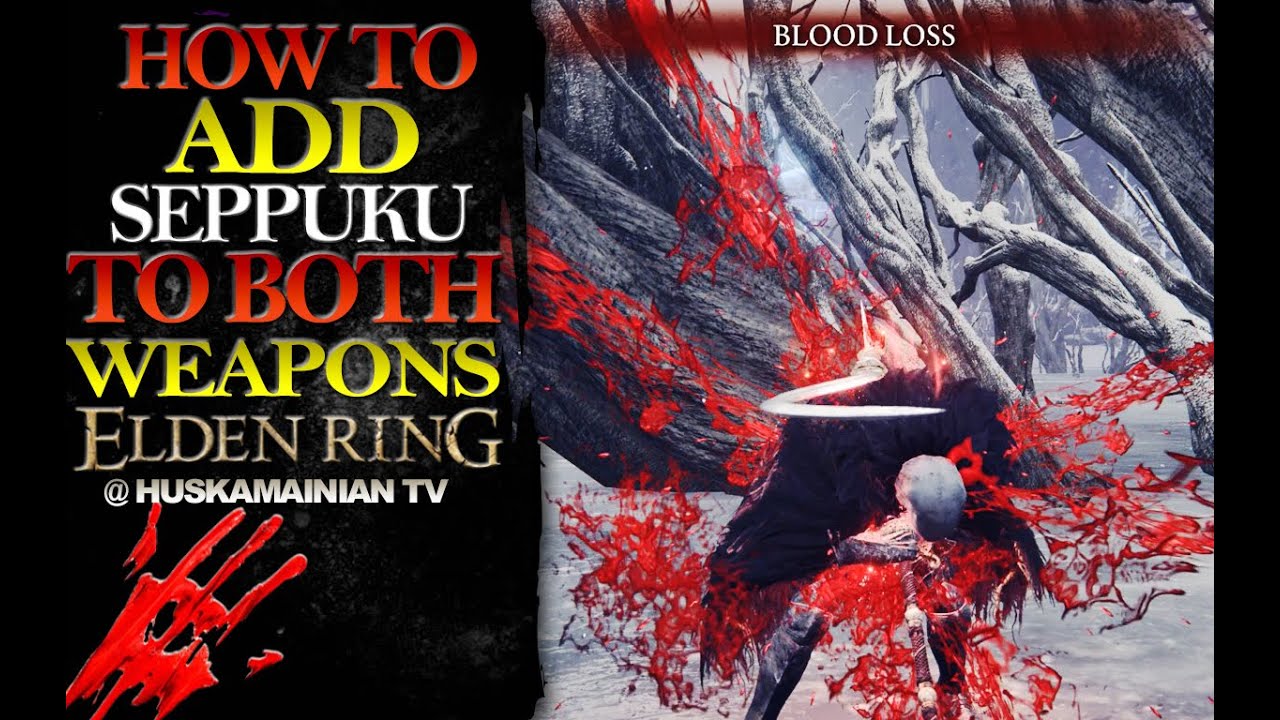🩸HOW TO APPLY SEPPUKU TO BOTH WEAPONS (INSANE BLEED DAMAGE!!!) 🩸 - YouTube