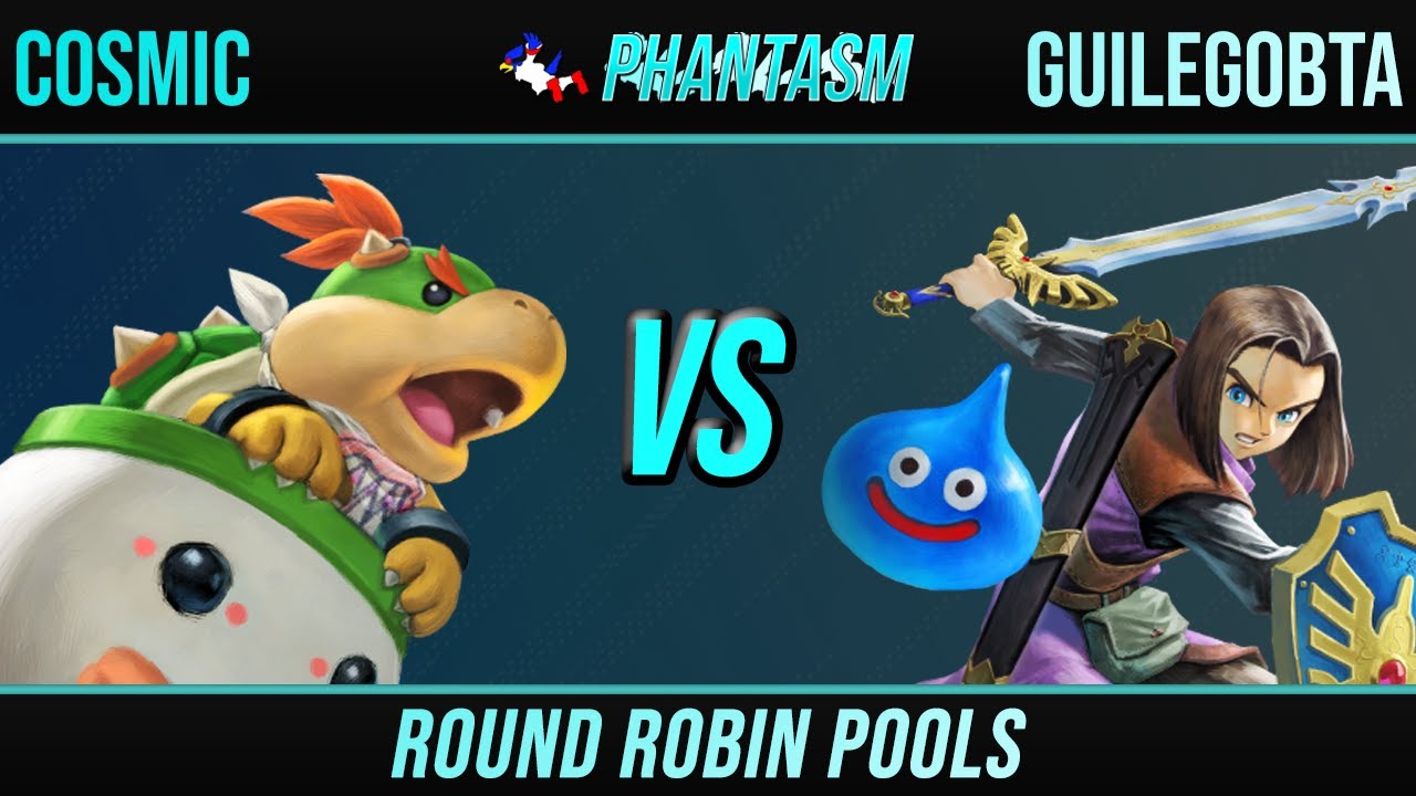 Cosmic (Bowser Jr.) vs GuileGobta (Hero) - Phantasm 57 RR Pools - YouTube