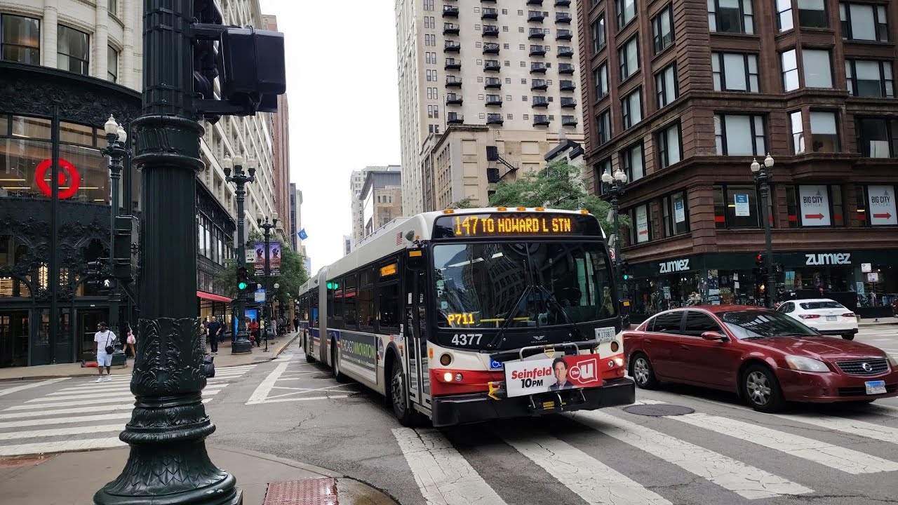 Chicago Transit Authority 2012 New Flyer Industries D60LFR 4377 on ...