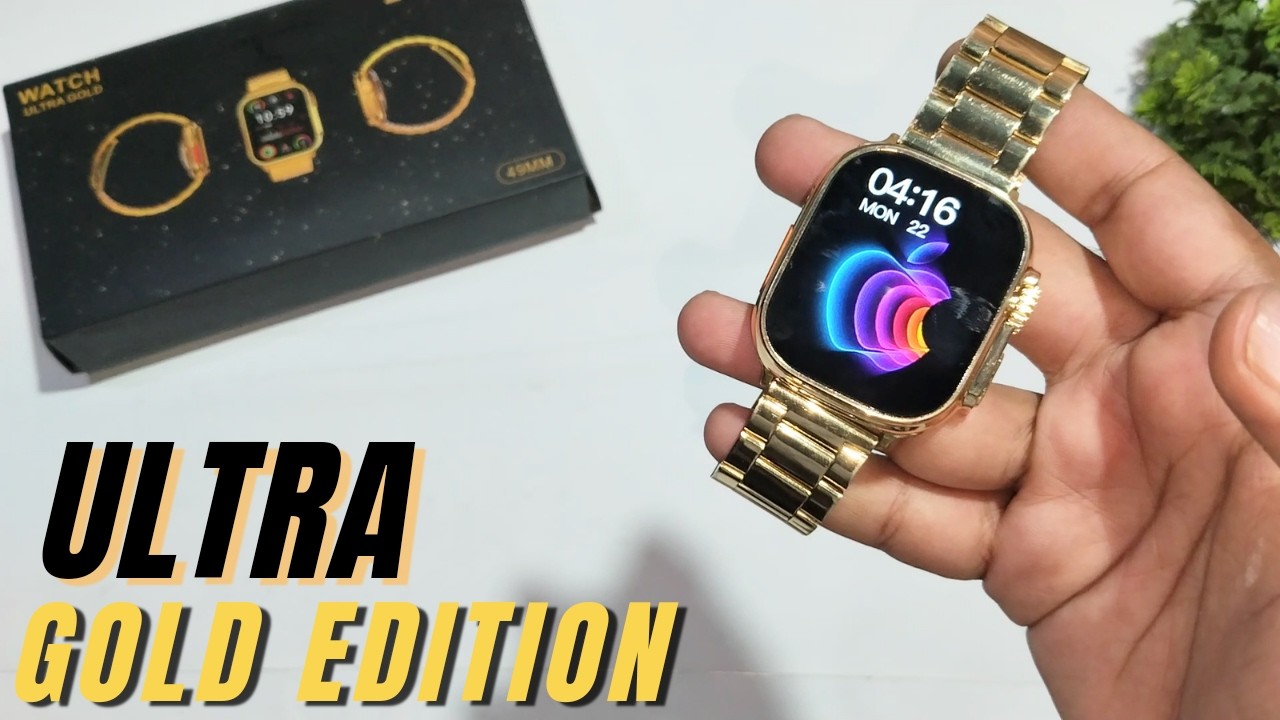 Ultra Gold Smartwatch | Ultra Golden Edition | Apple Watch ultra Gold ...