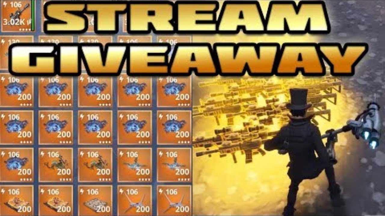 Fortnite STW Trap Giveaway - YouTube