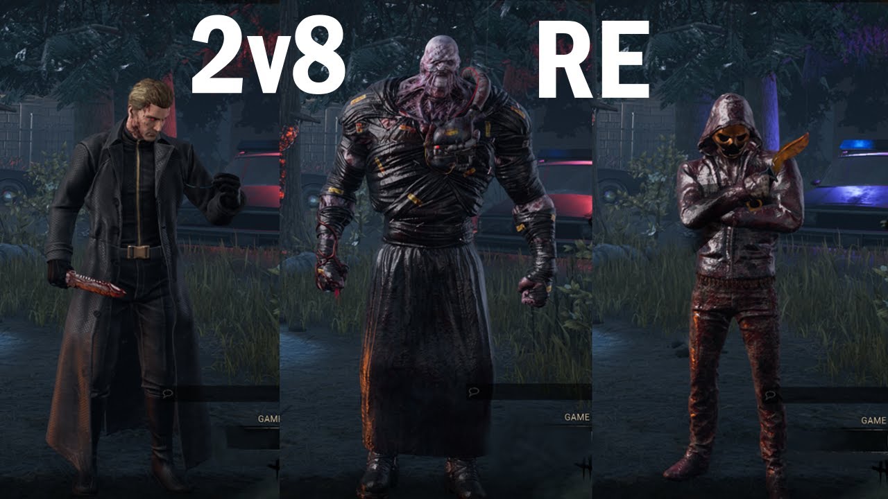 Primeiras partidas Wesker, Nemesis, Legion - 2v8 Resident Evil DBD ...