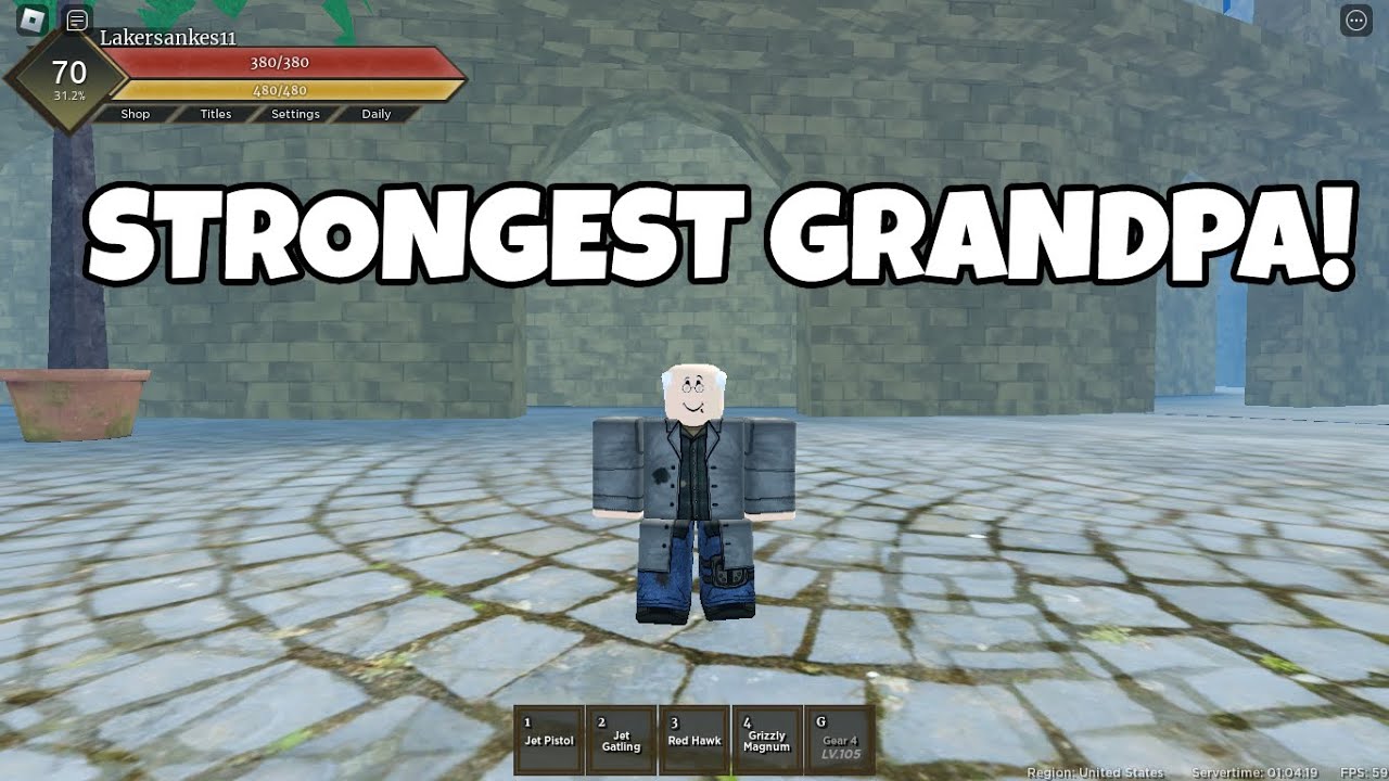 STRONGEST GRANDPA IN ALL OF FRUIT BATTLEGROUNDS!!!!! - YouTube