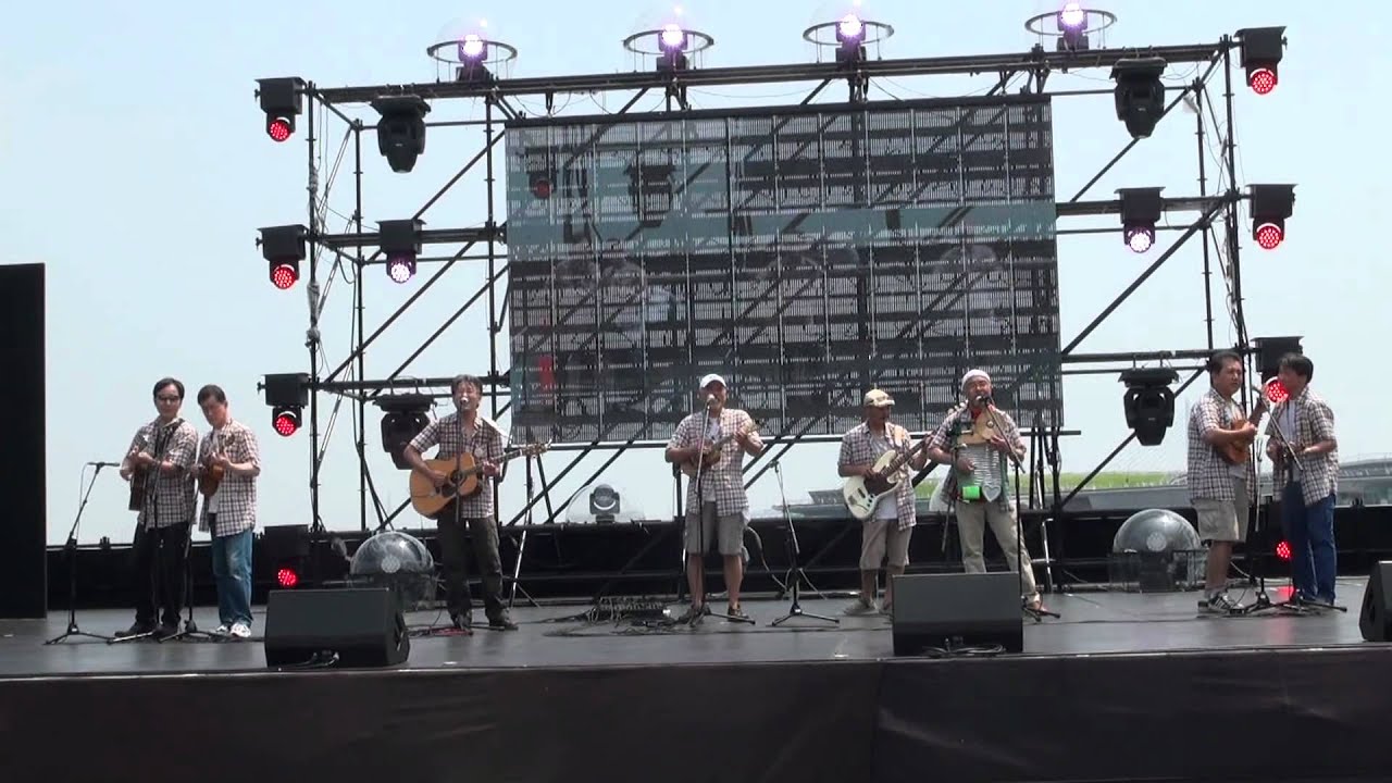 ukulele picnic 2012 ウクレレピクニック2012 7.28 Cotton fields & Down by the ...