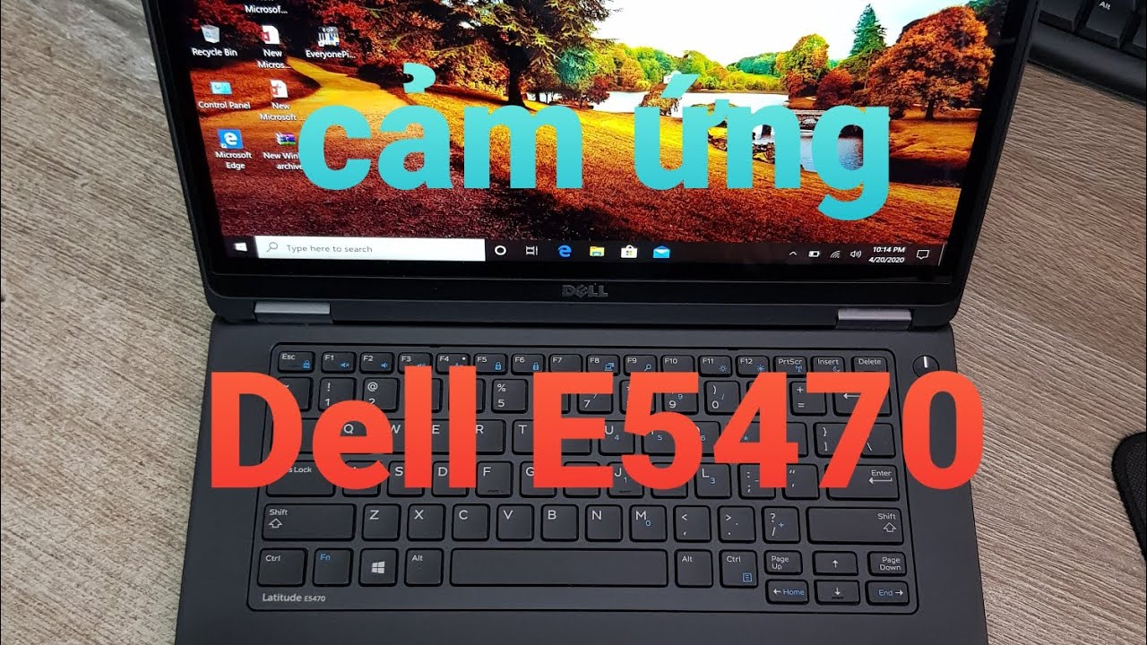 Sơ lược Dell Latitude E5470 màn hình full hd cảm ứng - YouTube
