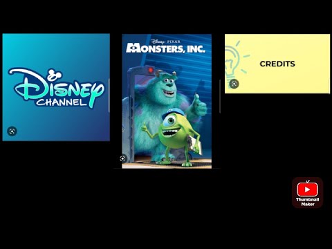 Disney Pixar's Monsters, Inc. - Disney Channel Credits (New Hacks for ...