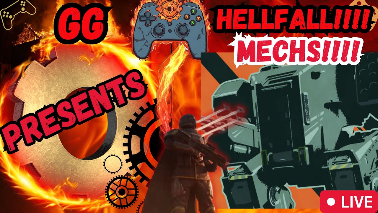 HELLFALL!!: Let's Get These Mechs! - YouTube