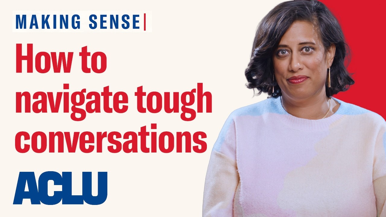 Making Sense of Tough Conversations with ACLU Expert Anu Joshi | Making ...