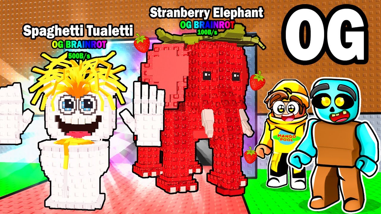 Unlocking EVERY OG BRAINROT in Steal A Brainrot... - YouTube