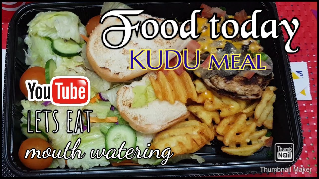 KUDU meal||No time to cook and you want a healthy meal? - YouTube