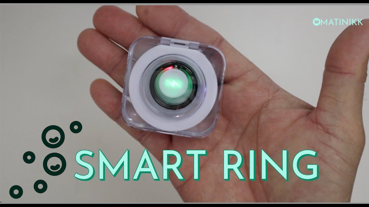 Smart Ring w/ LED display Unboxing & Demo - YouTube