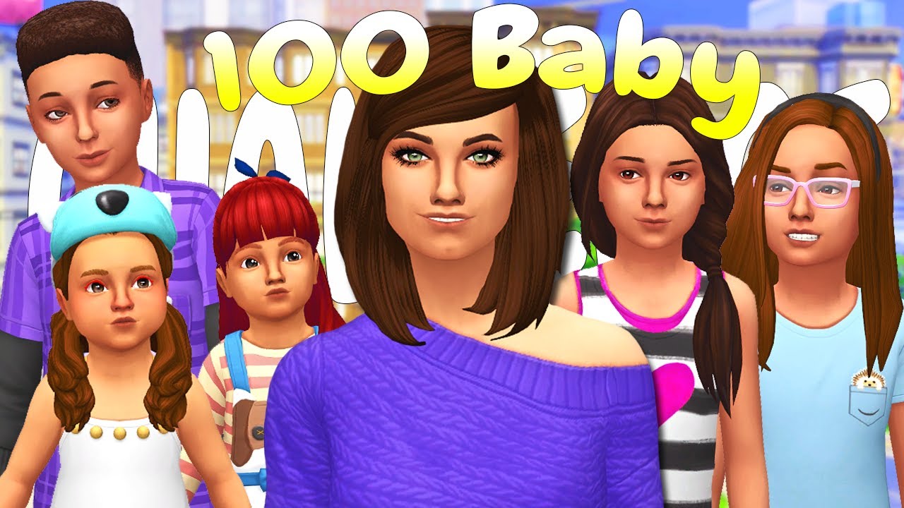 SPELLCASTER TODDLER?!! 100 BABY CHALLENGE | (Part 170) The Sims 4: Let ...