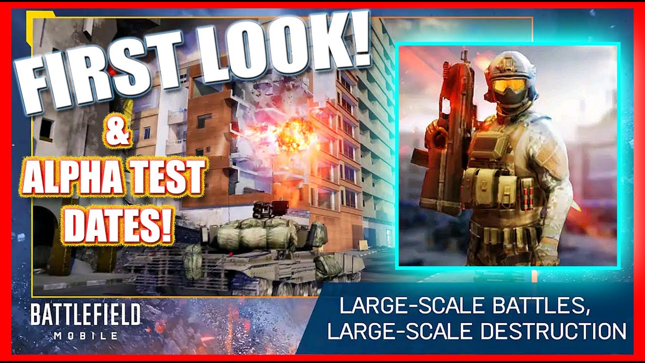 Battlefield Mobile Gameplay Images and Alpha Tests - YouTube