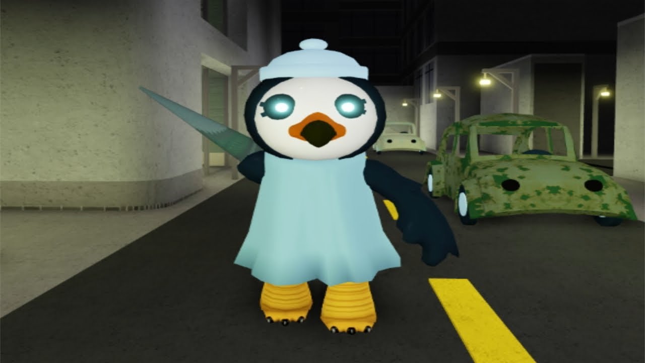 New Penguin Jumpscare - Roblox Piggy RP - YouTube