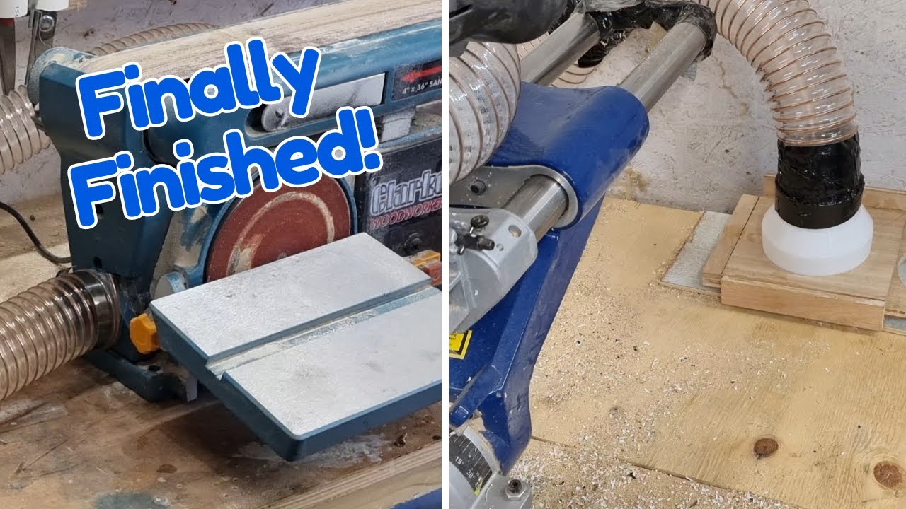 installing dust collection - Part 3 - The final part. - YouTube
