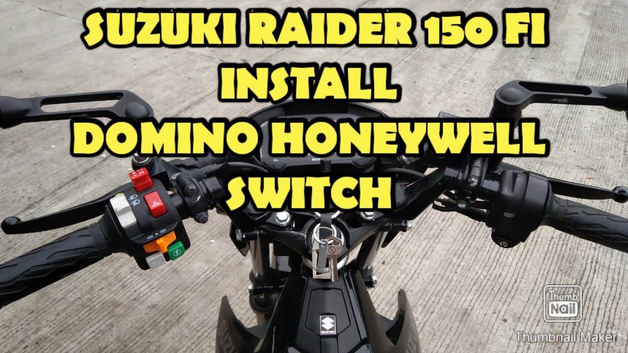 Honeywell switch to Raider 150 fi #raider150fi #raiderfi #rfi - YouTube