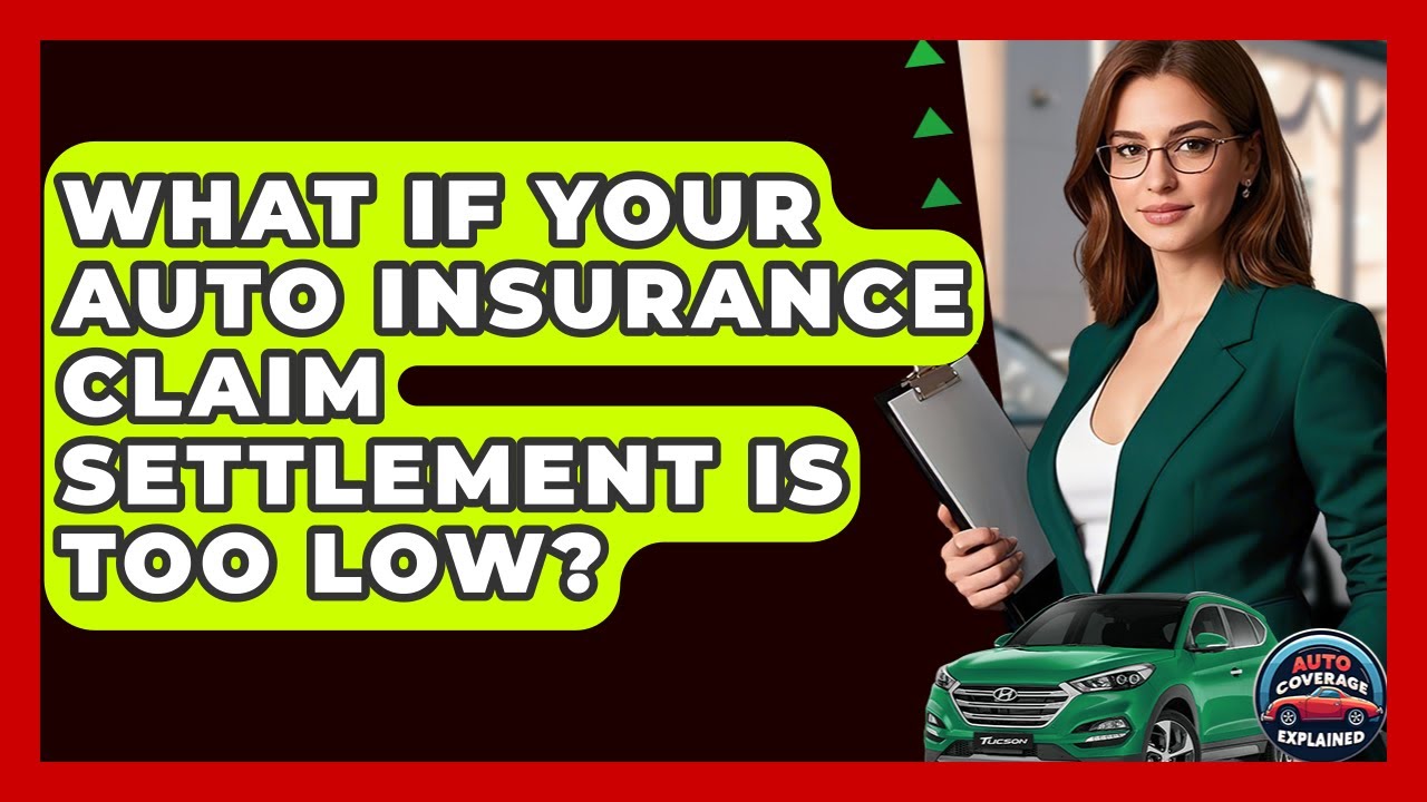 What If Your Auto Insurance Claim Settlement Is Too Low? - Auto ...
