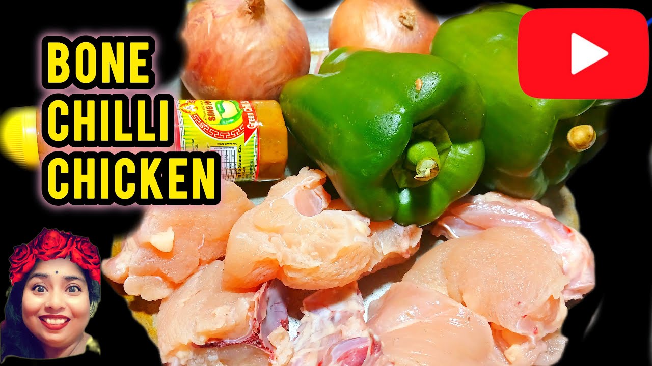 Traditional Chilli Chicken With Bone Cooking Live - YouTube