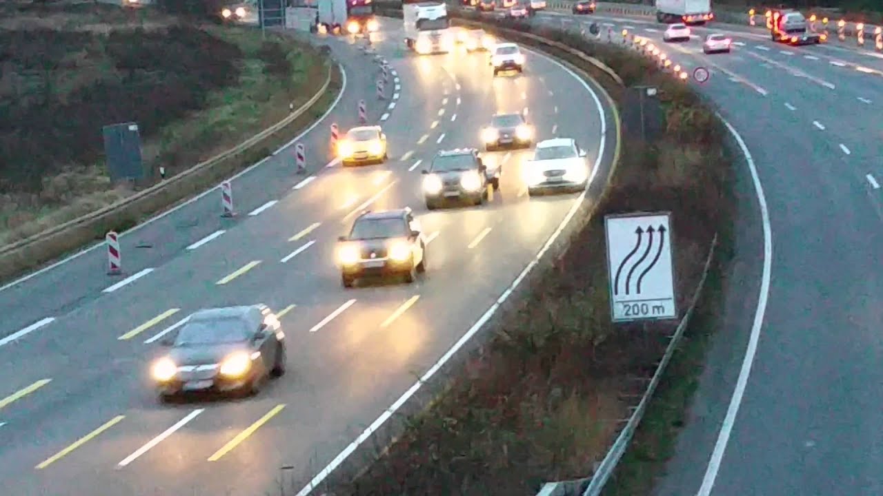 How fast Car runs in Germany | Autobahn Deutschland - YouTube